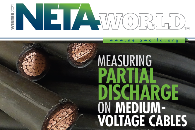 NETA Winter 2022 On-line Cable PD Testing | EA Technology Americas