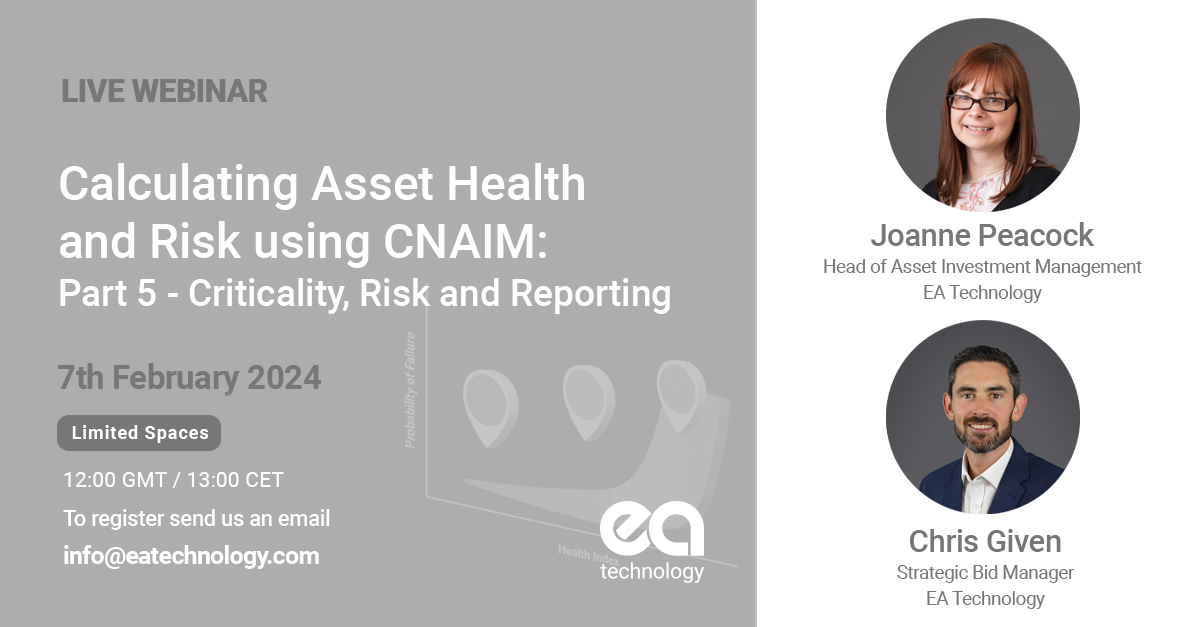 WEBINAR 06: Calculating Asset Health and Risk using CNAIM: Part 5 ...