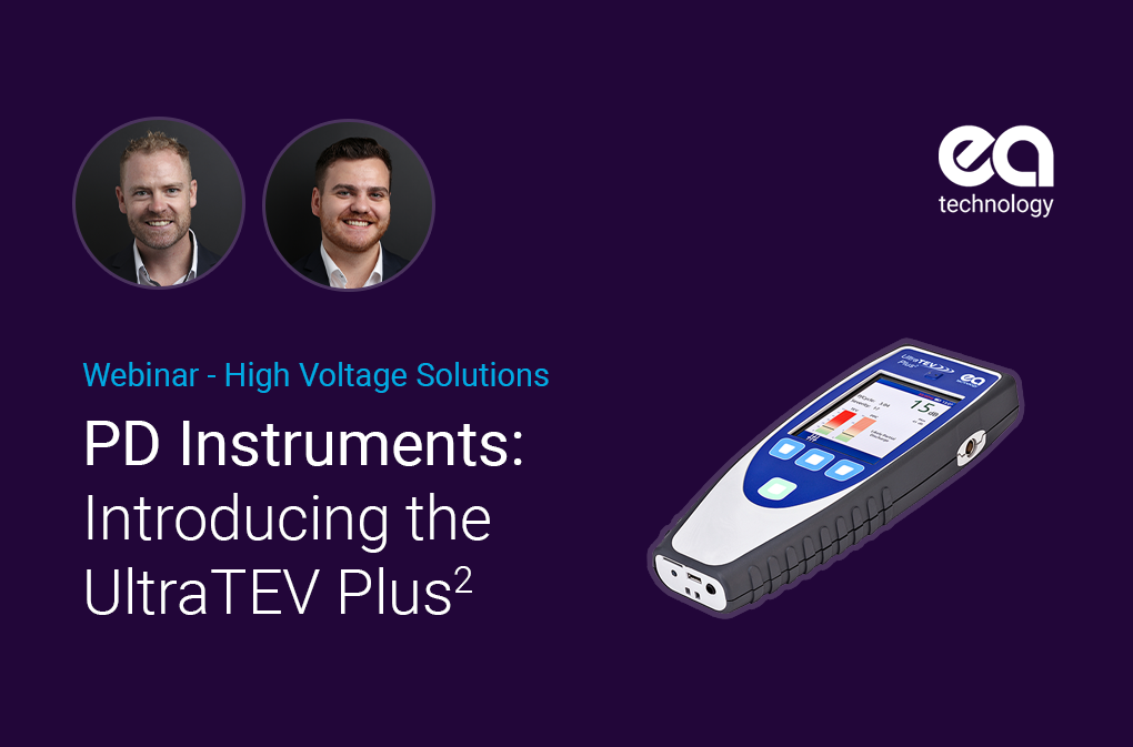 Webinar: PD Instruments | EA Technology Australia