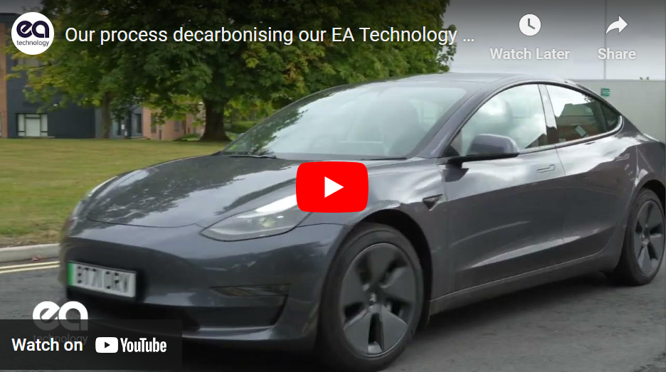 Our process decarbonising our EA Technology building | EA Technology