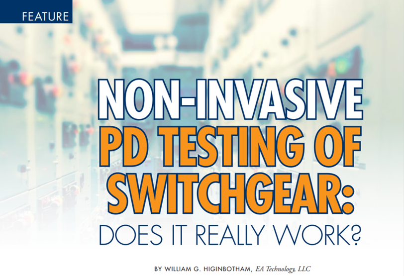 Non-invasive Switchgear PD Testing | EA Technology Americas