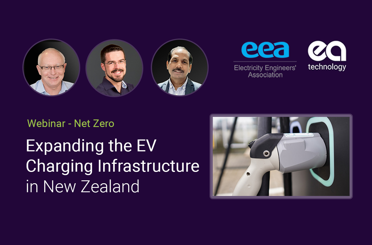 Webinar | EV Charging Infrastructure in NZ | EA Technology Australia